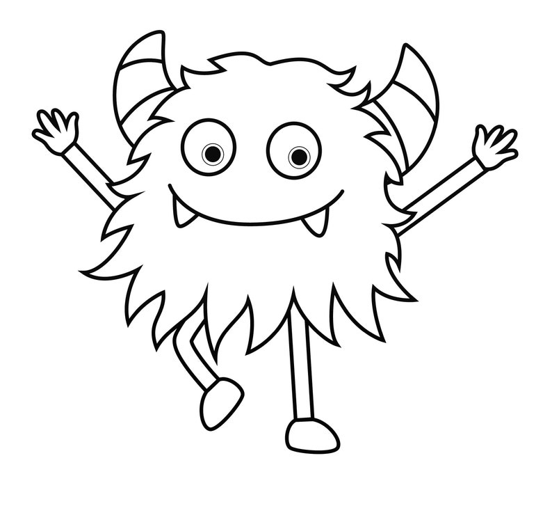 Funny Monsters Coloring Book for Kids: Engaging & Whimsical Creature ...