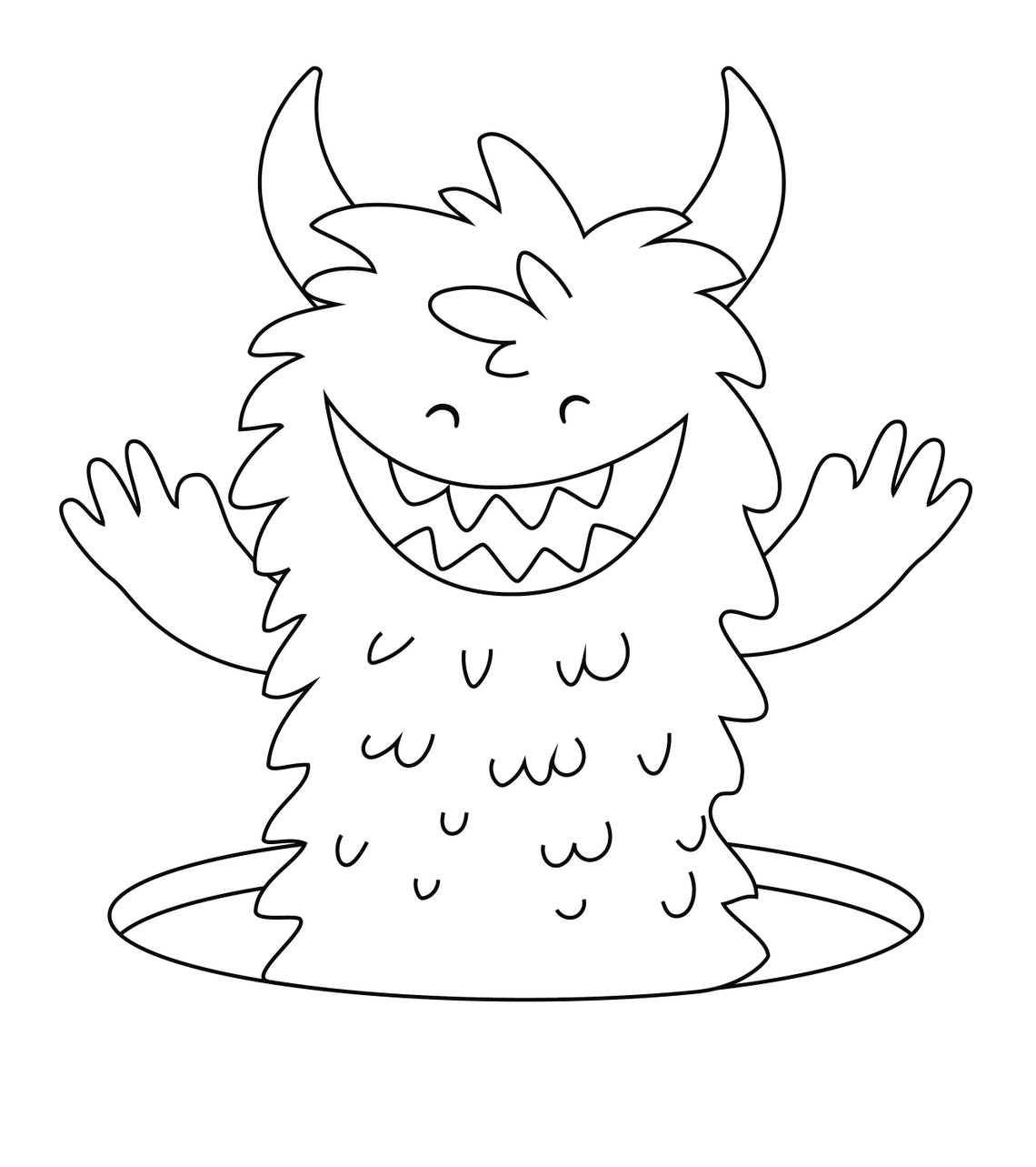 Funny Monsters Coloring Book for Kids: Engaging & Whimsical Creature ...