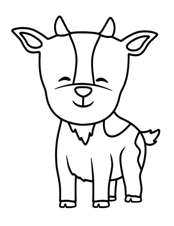 Farm Aniamal Coloring Pages