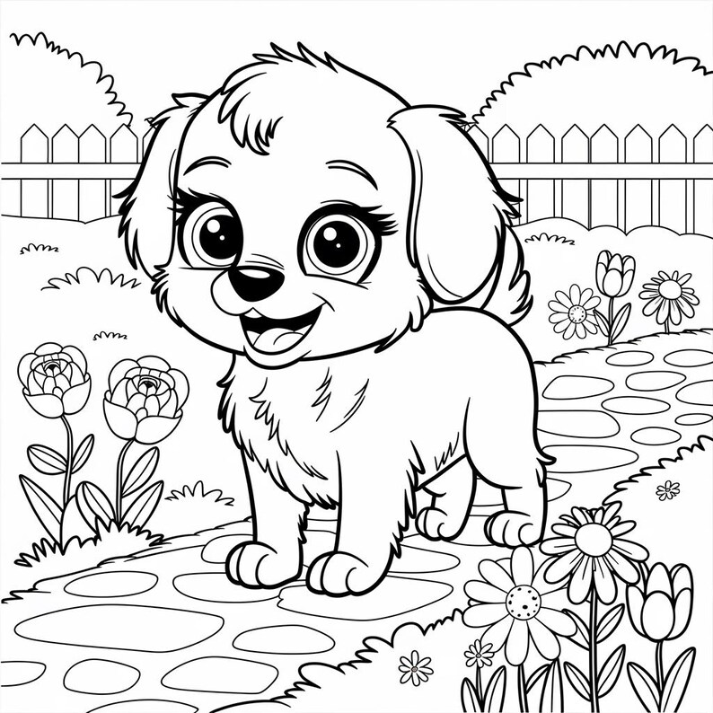 Animal Pets Coloring Pages Downloadable Printable PDF Over 200 Pages - Etsy