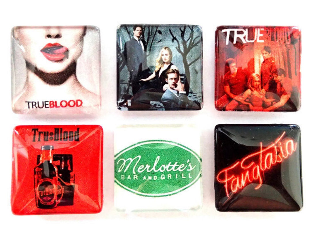 True Blood Magnets- Set of 6 - Etsy