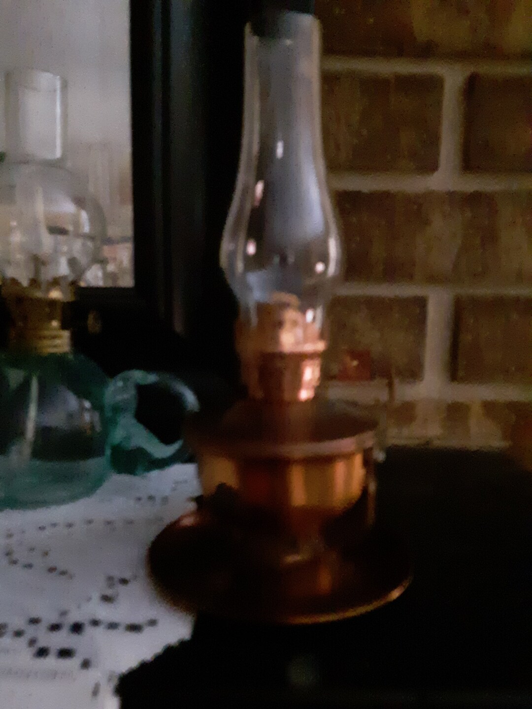 3 Vintage Mini Oil Lamps - Etsy