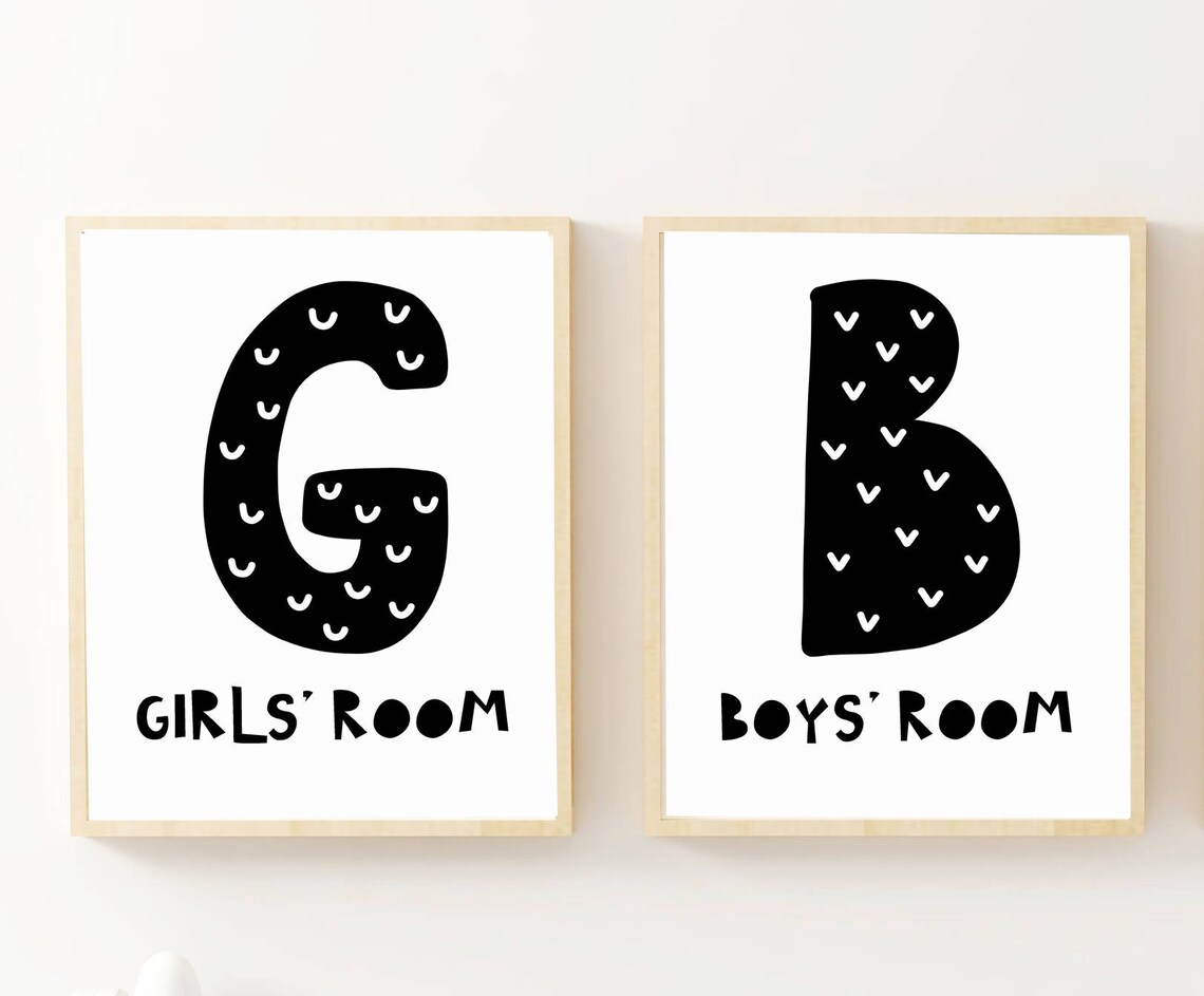 Boys Room Printable Print Boys Room Sign Door Sign Kids | Etsy