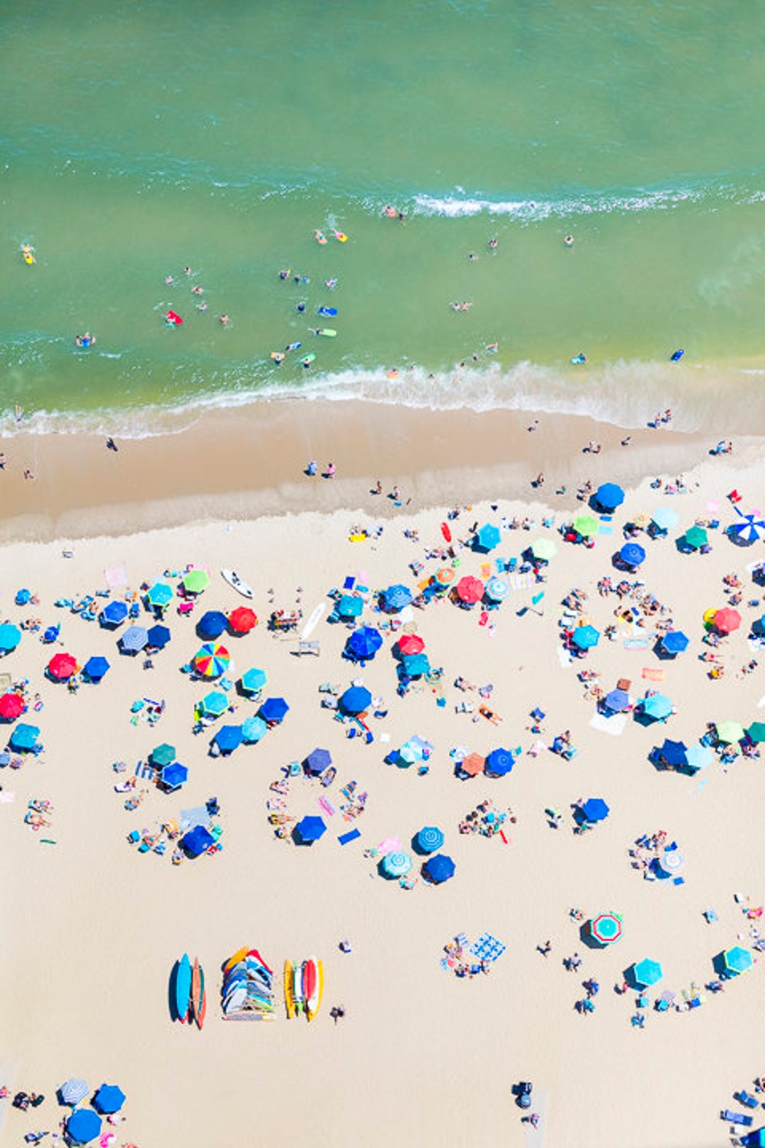 Sea Bright VI - Aerial Beach Photography - Etsy
