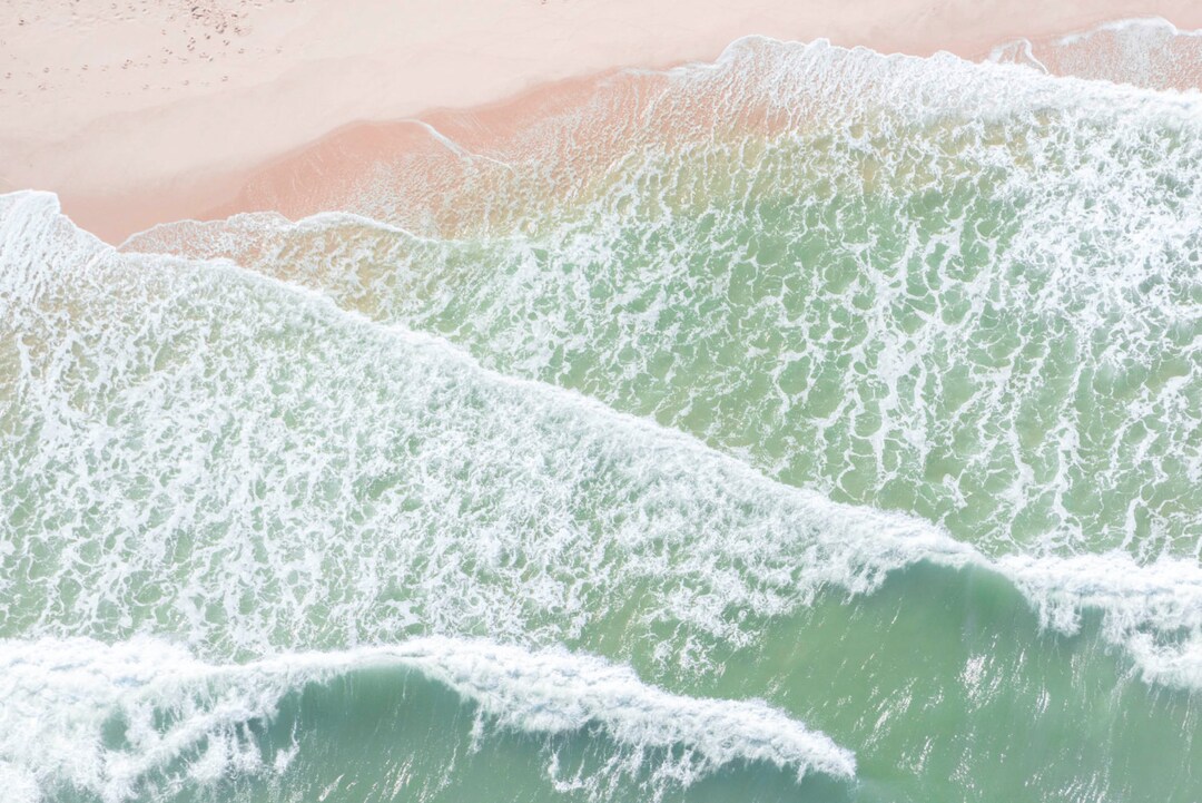 Tide II - Aerial Beach Photography - Etsy