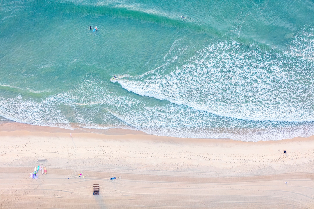 Spring Lake II - Sunrise - Jersey Shore Aerial Beach Photography Jersey ...