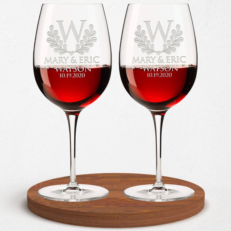 Custom Wine Glasses - Etsy