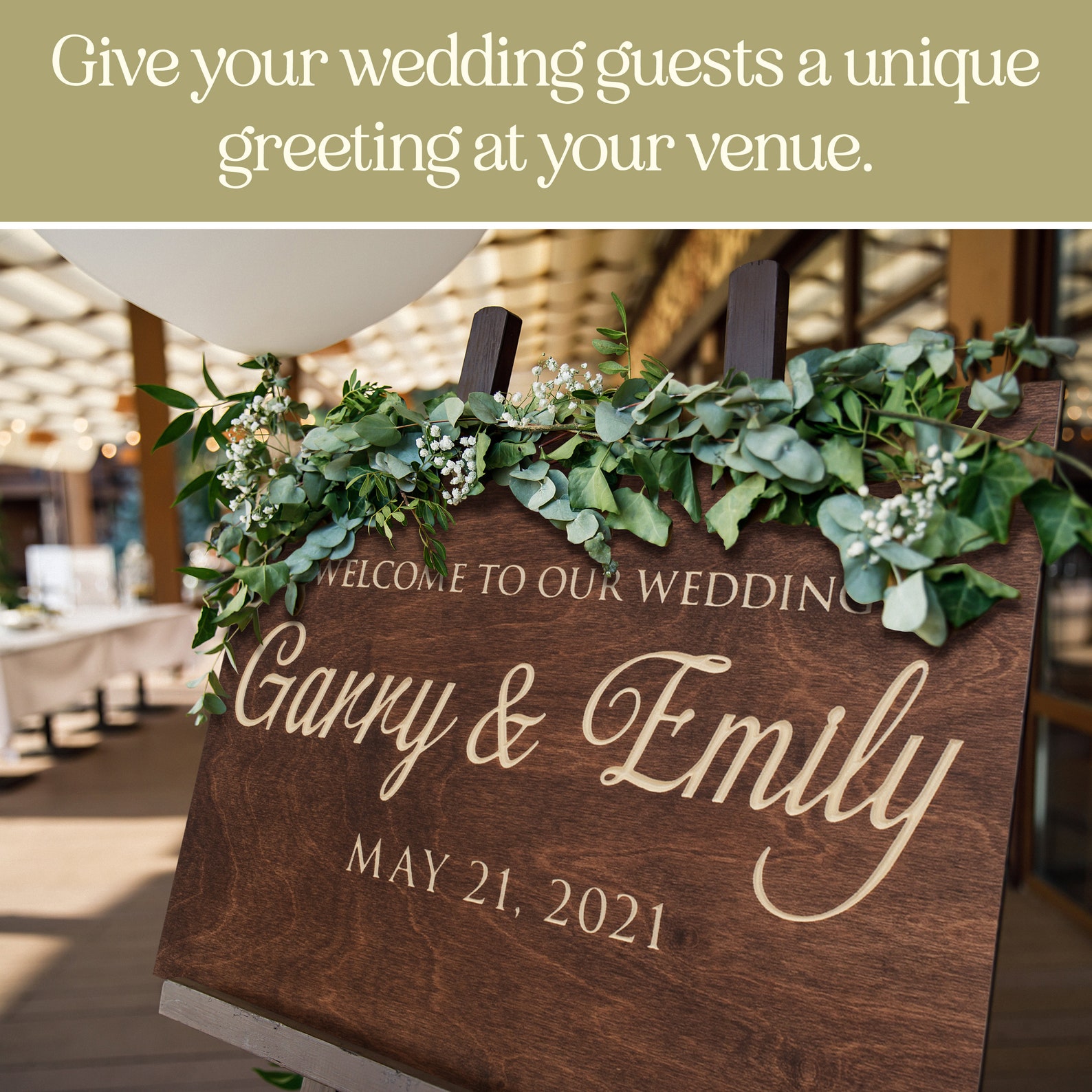 Wedding Welcome Sign Wood Wedding Sign Rustic Wedding - Etsy
