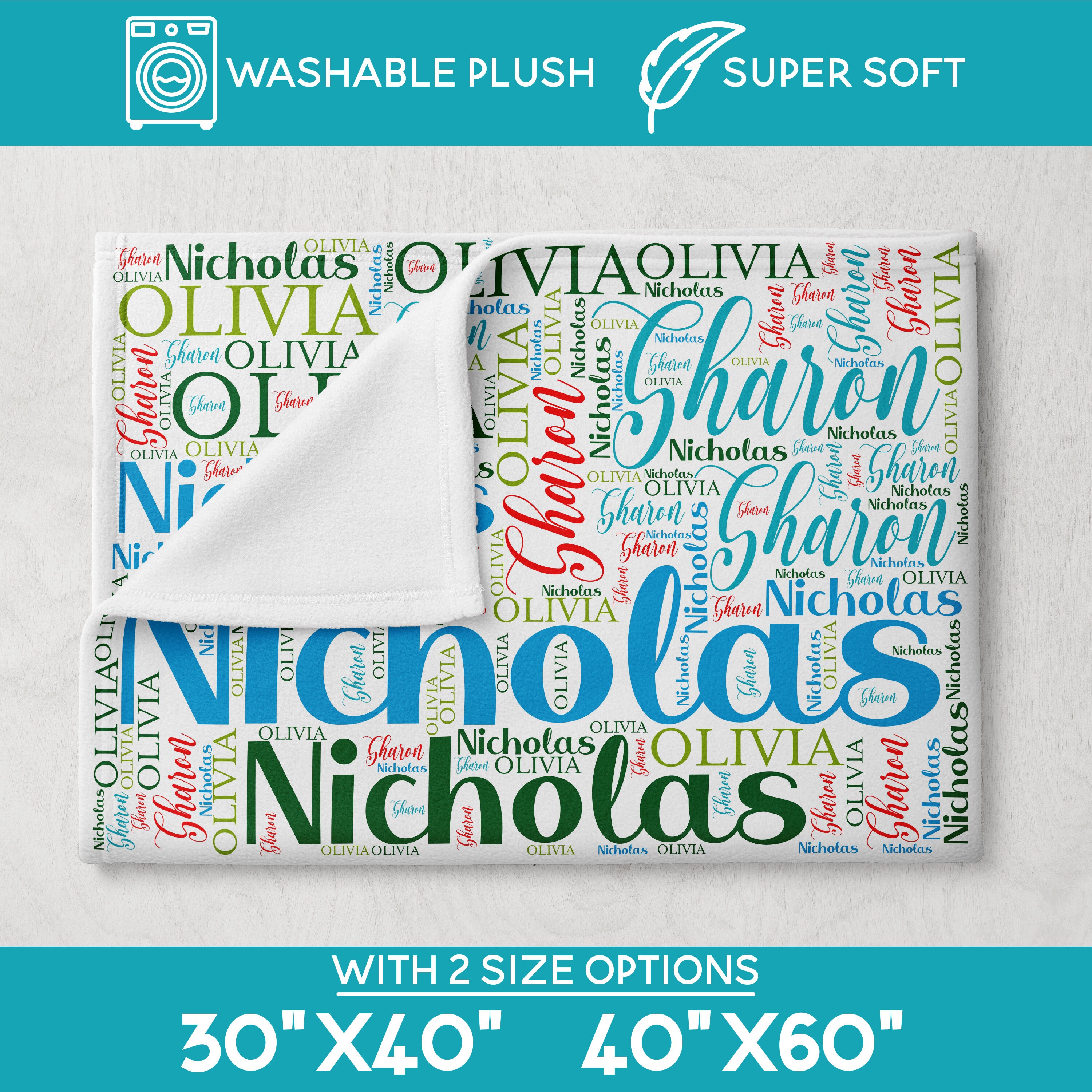 Personalized Blanket Custom Blanket With Name Name Blanket For Adults Personalized Blanket Custom Blanket With Name Name Blanket For Adults