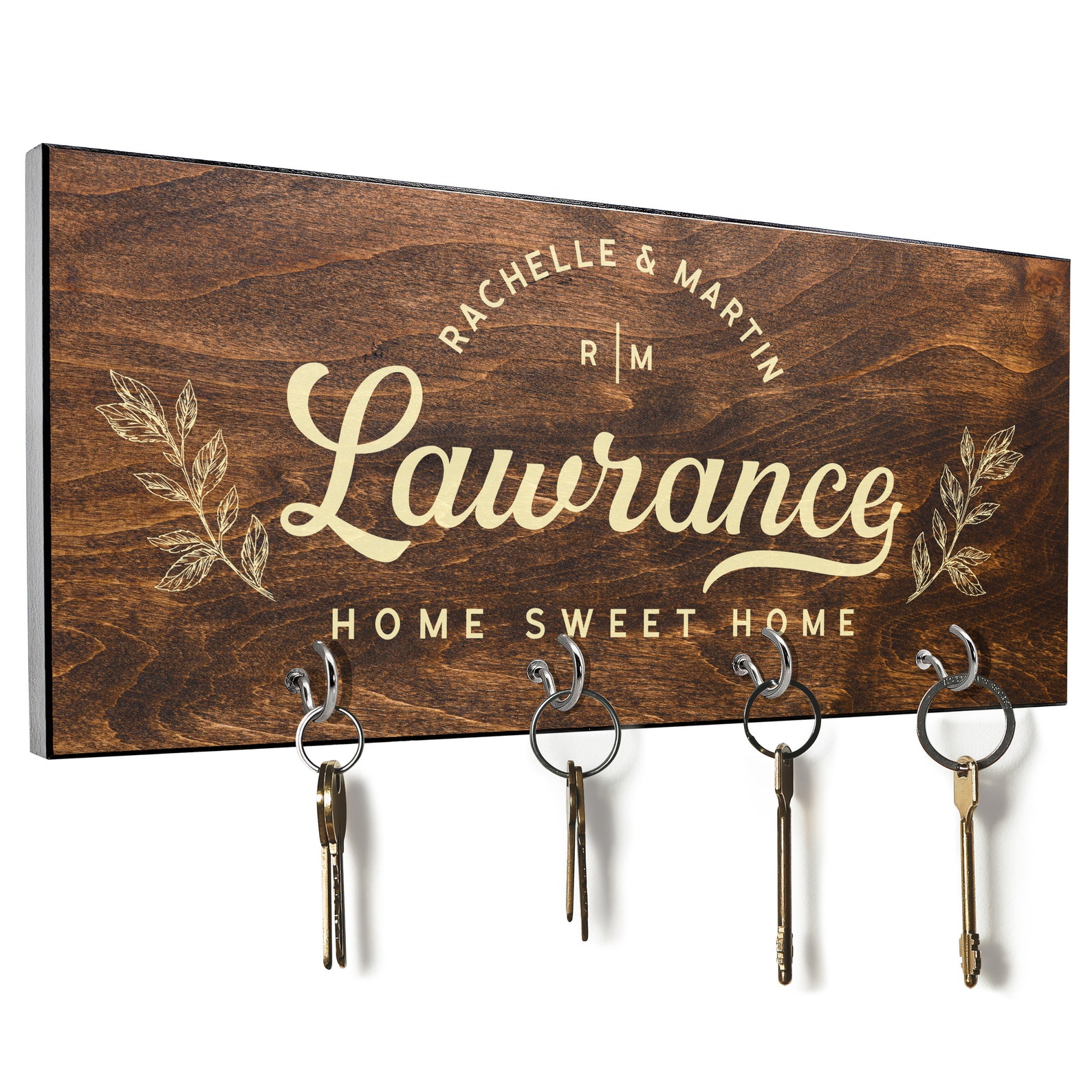 Key Holder for Wall Closing Gift for Buyers Personalized Key - Etsy