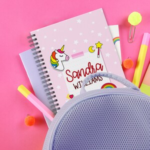 Notebooks for Kids, Personalized Notebook Kids, Back to School Gift ...