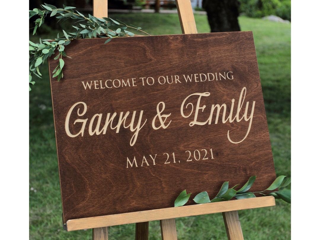 Wedding Entrance Sign, Wedding Welcome Sign, Entrance Sign for Party ...