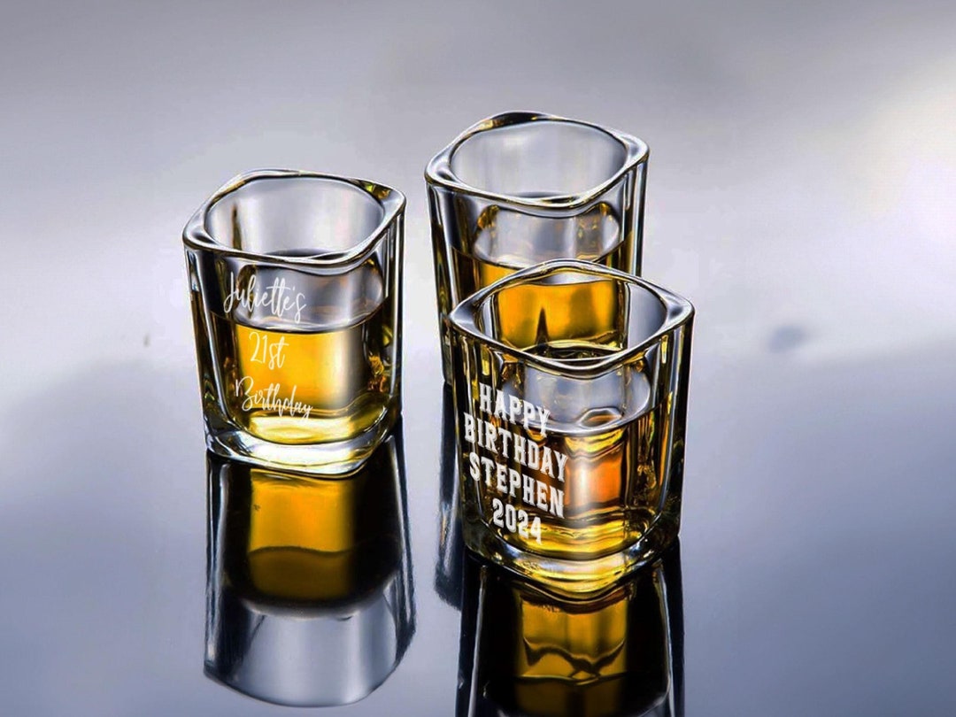 Engraved Shot Glass Personalized Shot Glass Gift for Party Family ...
