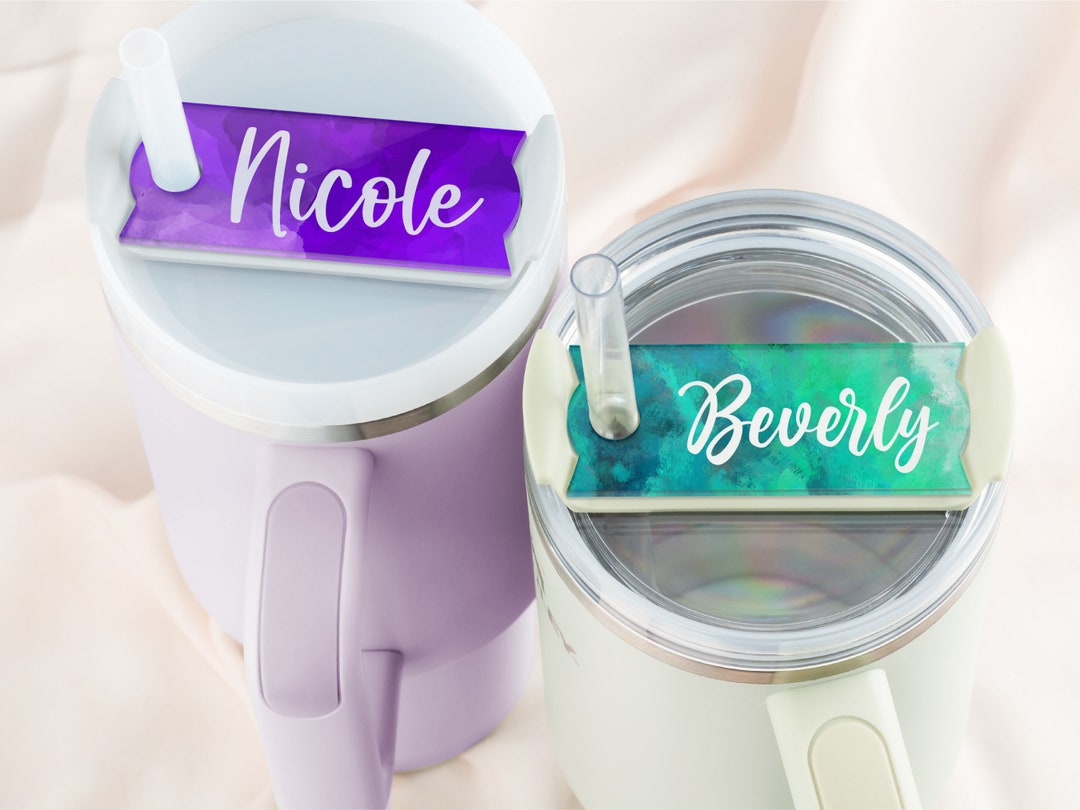 Stanley Name Tag, Personalized Name Plate for Stanley Tumblers ...