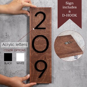 House Number Sign • Address Sign • Address Plaque • House Number Plaque ...