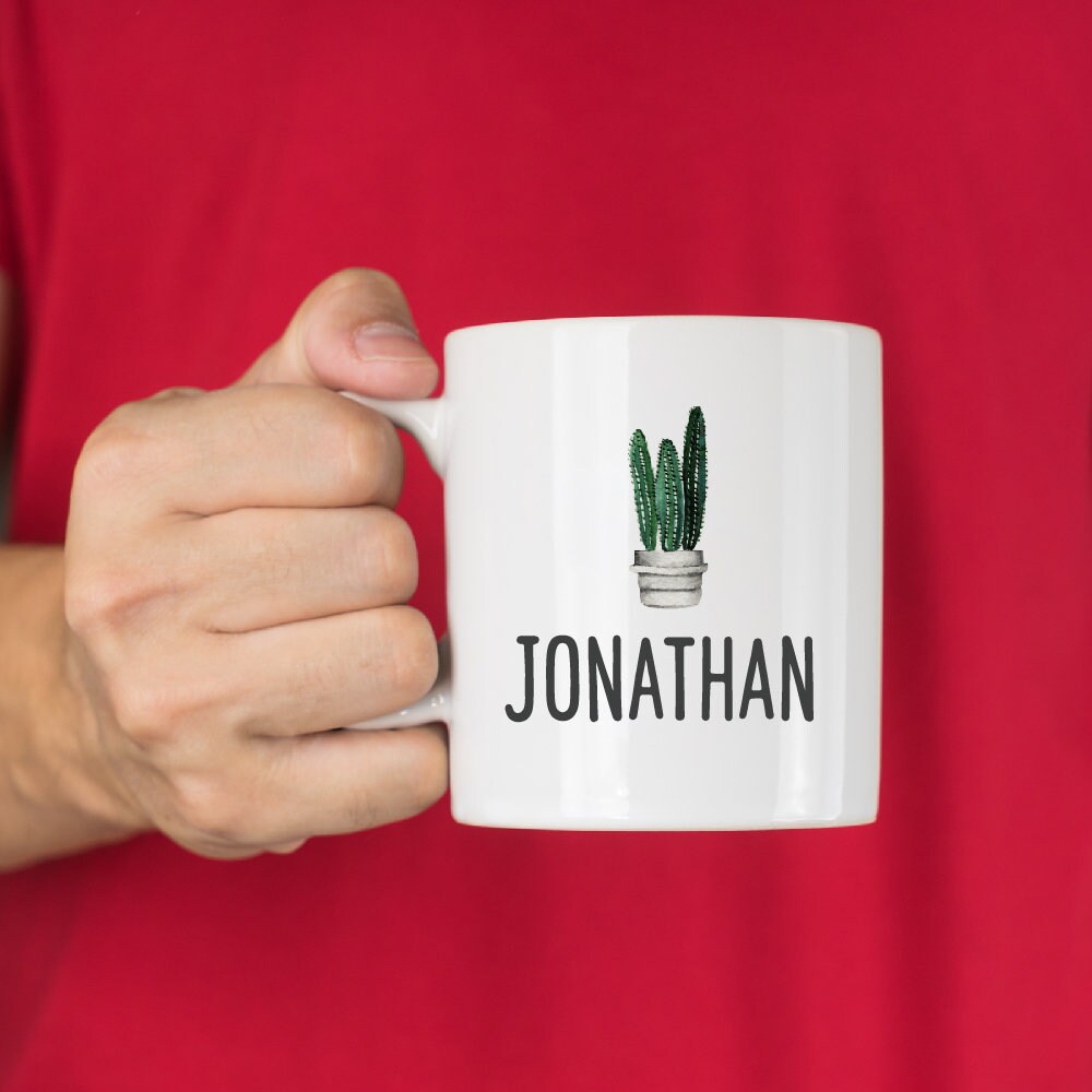 Personalized Hearts Coffee Mug With Name Mug With Matching | Etsy