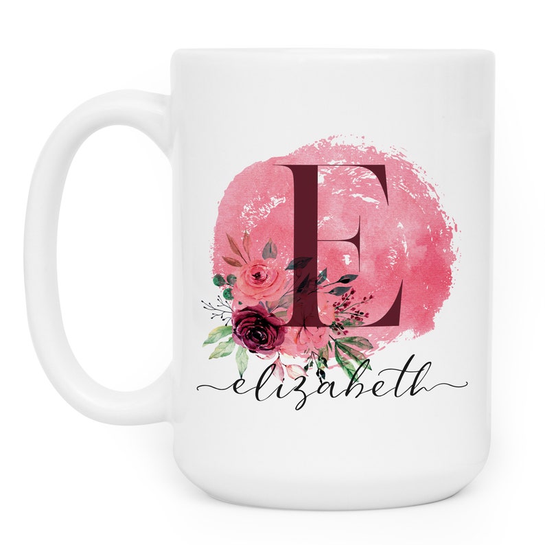 Personalized Coffee Mug Name Coffee Cup Initial Mug Gift for | Etsy