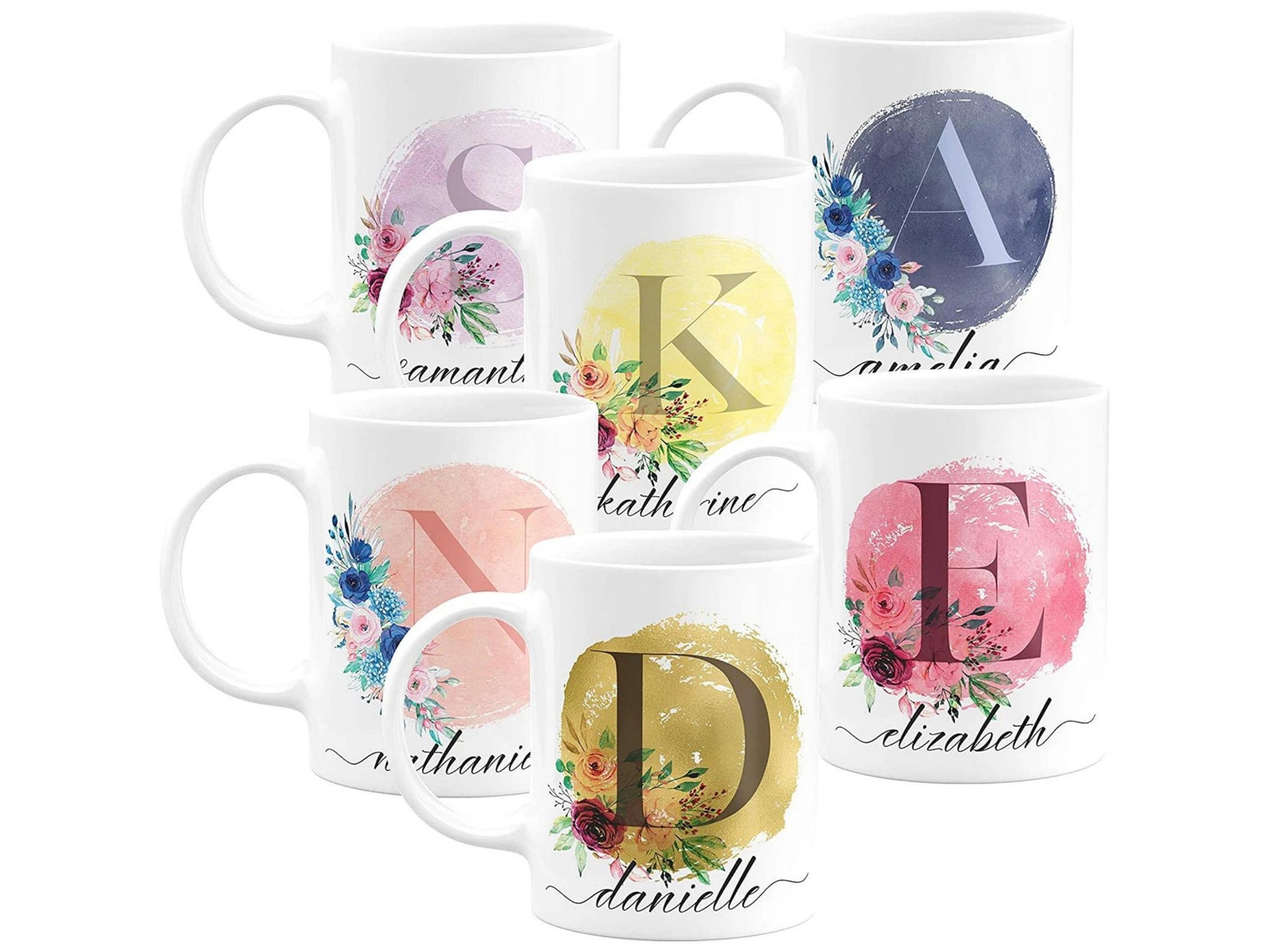 Personalized Coffee Mug Name Coffee Cup Initial Mug Gift for - Etsy