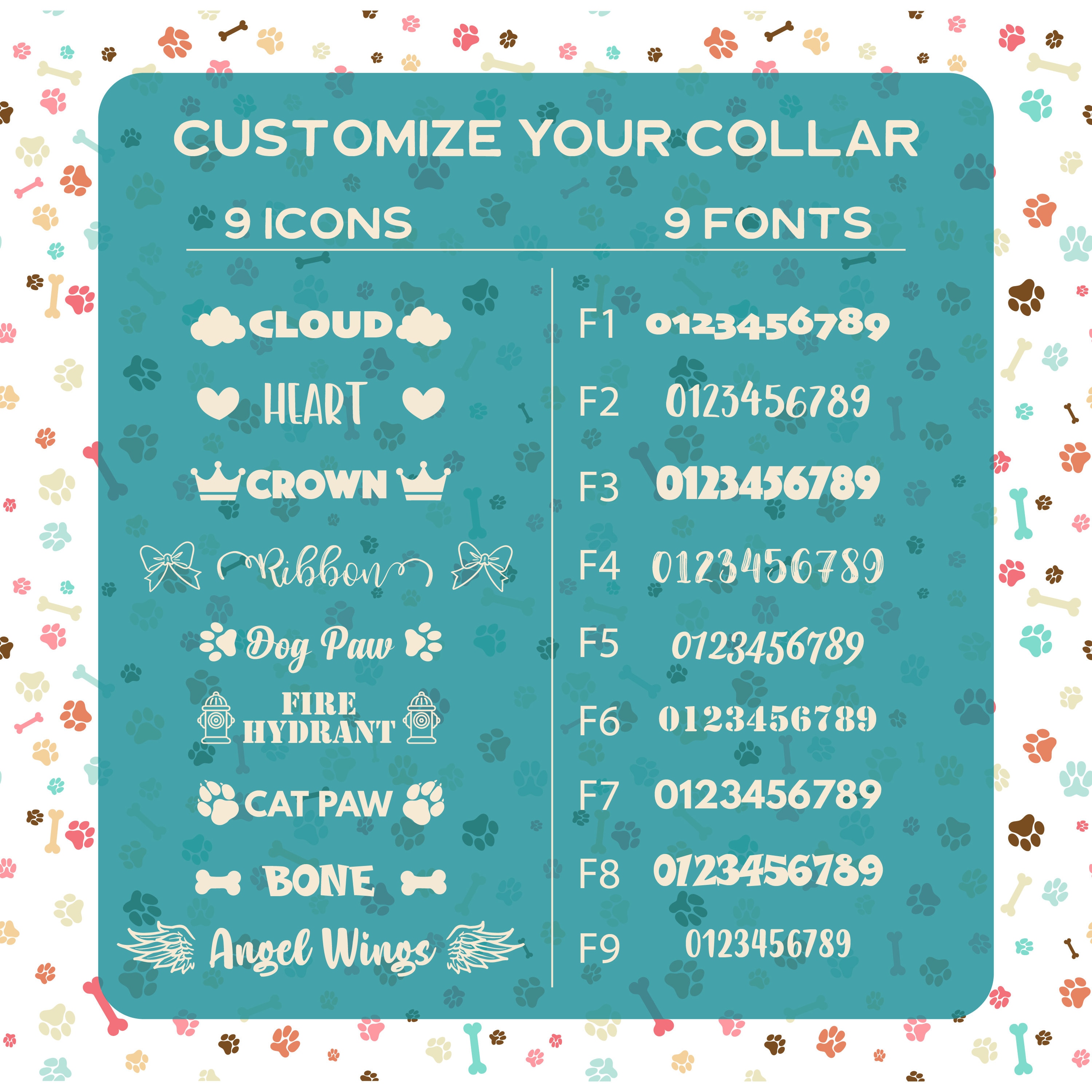 Dog Collar Personalized Leather Dog Collar Pet Collar Dog - Etsy