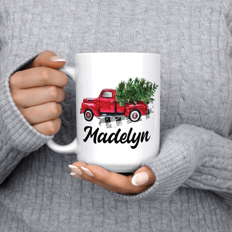 Christmas Mug Personalized, Christmas Coffee Mug, Custom Holiday Mug ...
