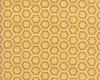 Moda Fabric---1 Yard X 44" Bee Joyful by Deb Strain Pattern # 19871-14 ...