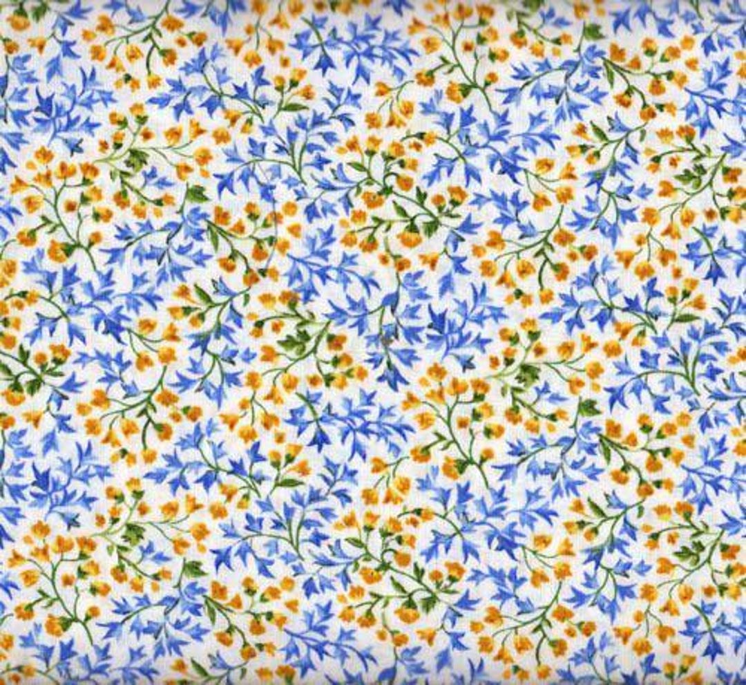 Moda Fabric — 1 Yard X 44" Moda Summer Breeze III Pattern # 32942 ...