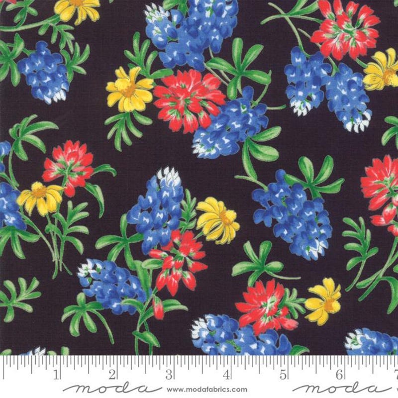 Bluebonnet Fabric - Etsy