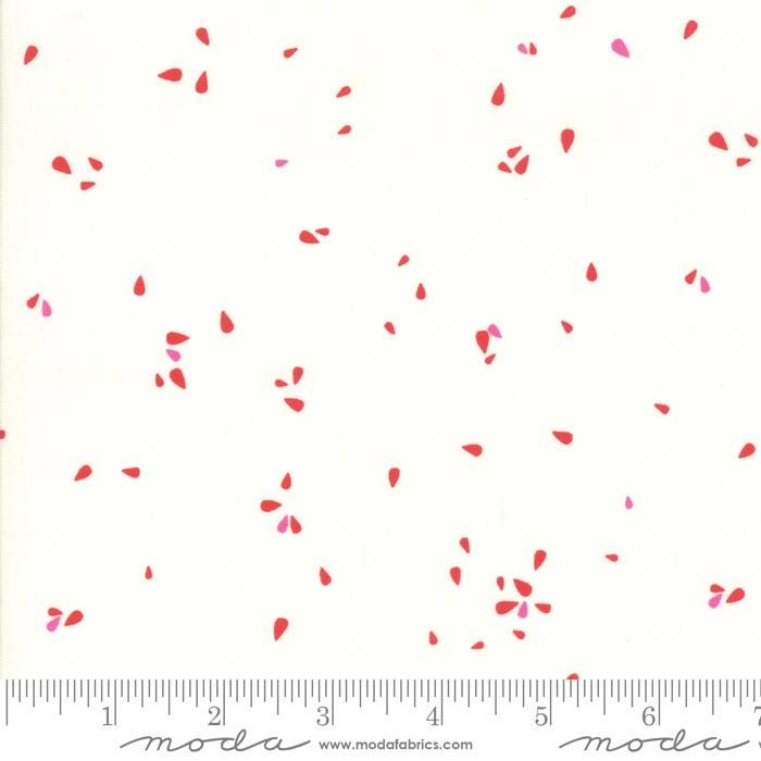 Moda Fabric — 1 Yard X 44" Moda Just Red Bridgitte Heitland Zen Chic ...