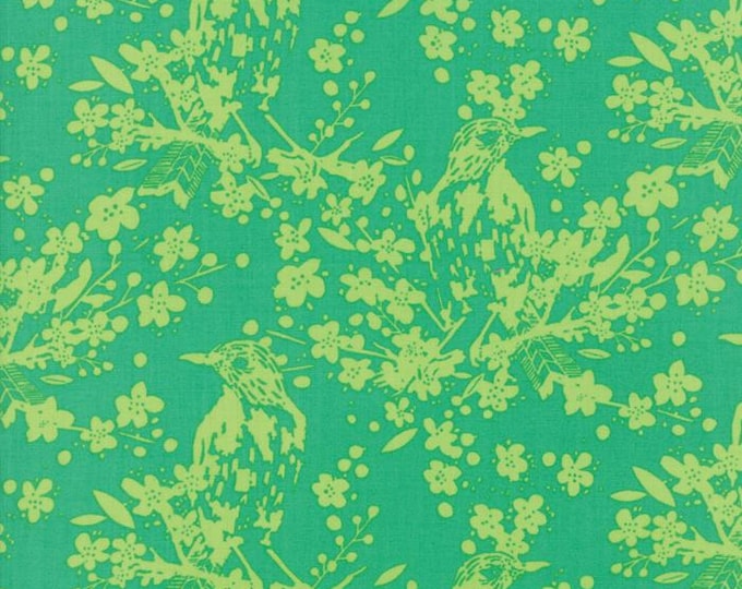 Moda Fabric — 1 Yard X 44" Moda Painted Garden by Crystal Manning ...