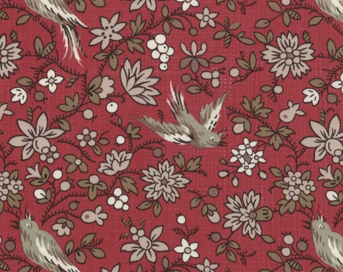 Moda Fabric — 1 Yard X 44" Moda Panier De Fleurs by French General ...