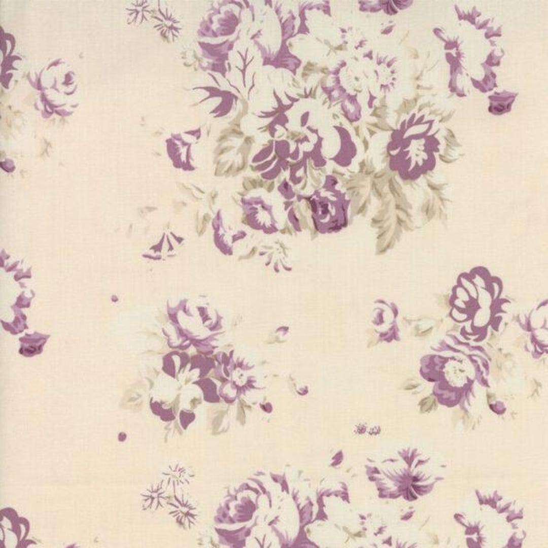 Moda Fabric 1 Yard X 44 Moda Athill Range by Cabbages and Roses Pattern ...