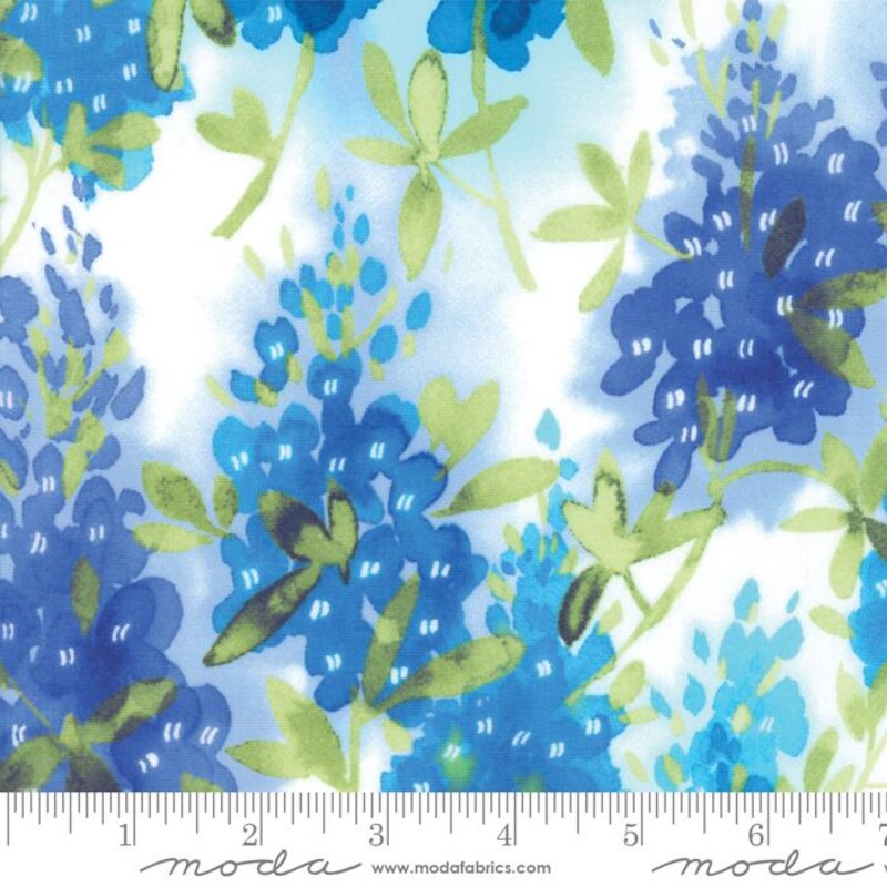 Bluebonnet Fabric - Etsy