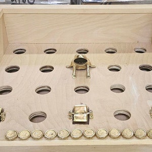 Sapo Game Bronze Accessories: Frog, Tokens, Roulette Kit - Etsy