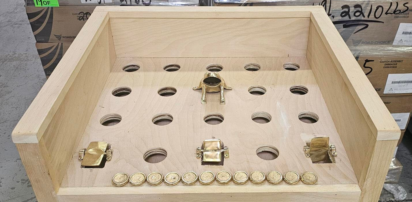 Sapo Game Bronze Accessories: Frog, Tokens, Roulette Kit - Etsy