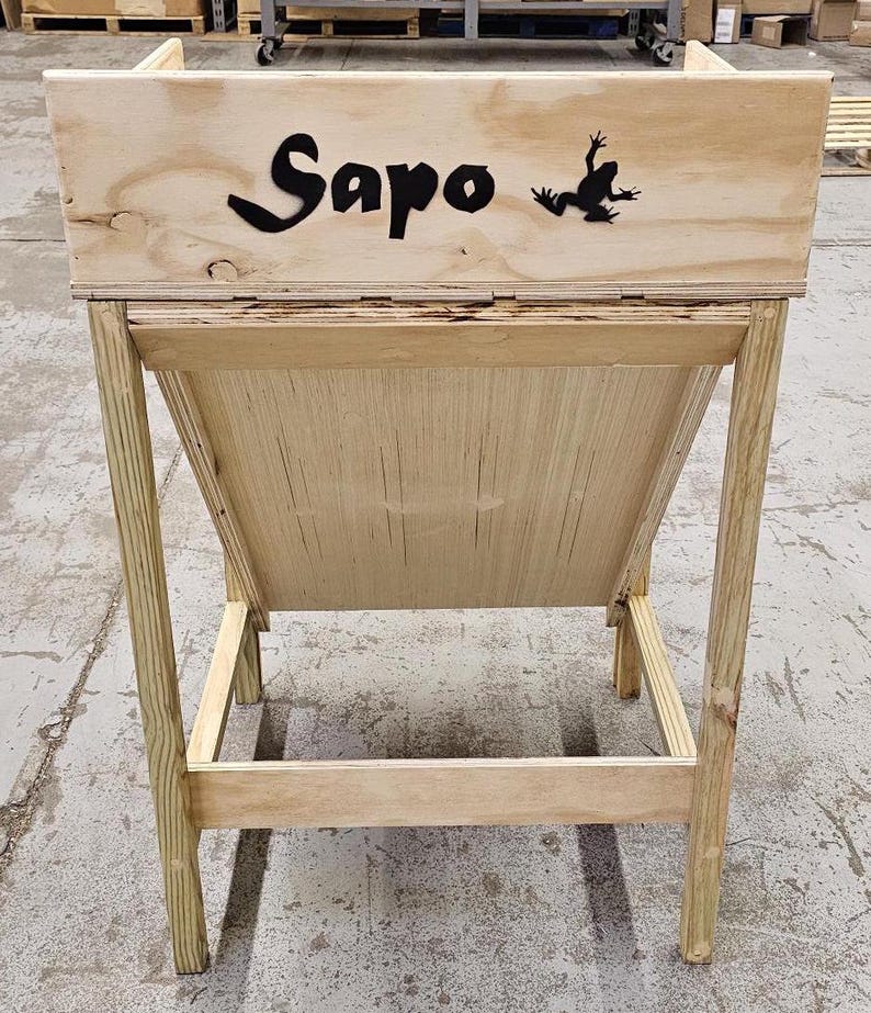 Sapo Game: Peruvian Toad in the Hole, Bronze Frog, Wood Box - Etsy