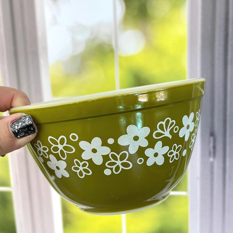 Pyrex Crazy Daisy - Etsy