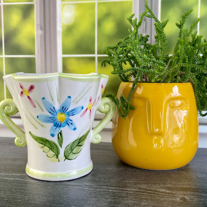 Vintage Planters - Etsy