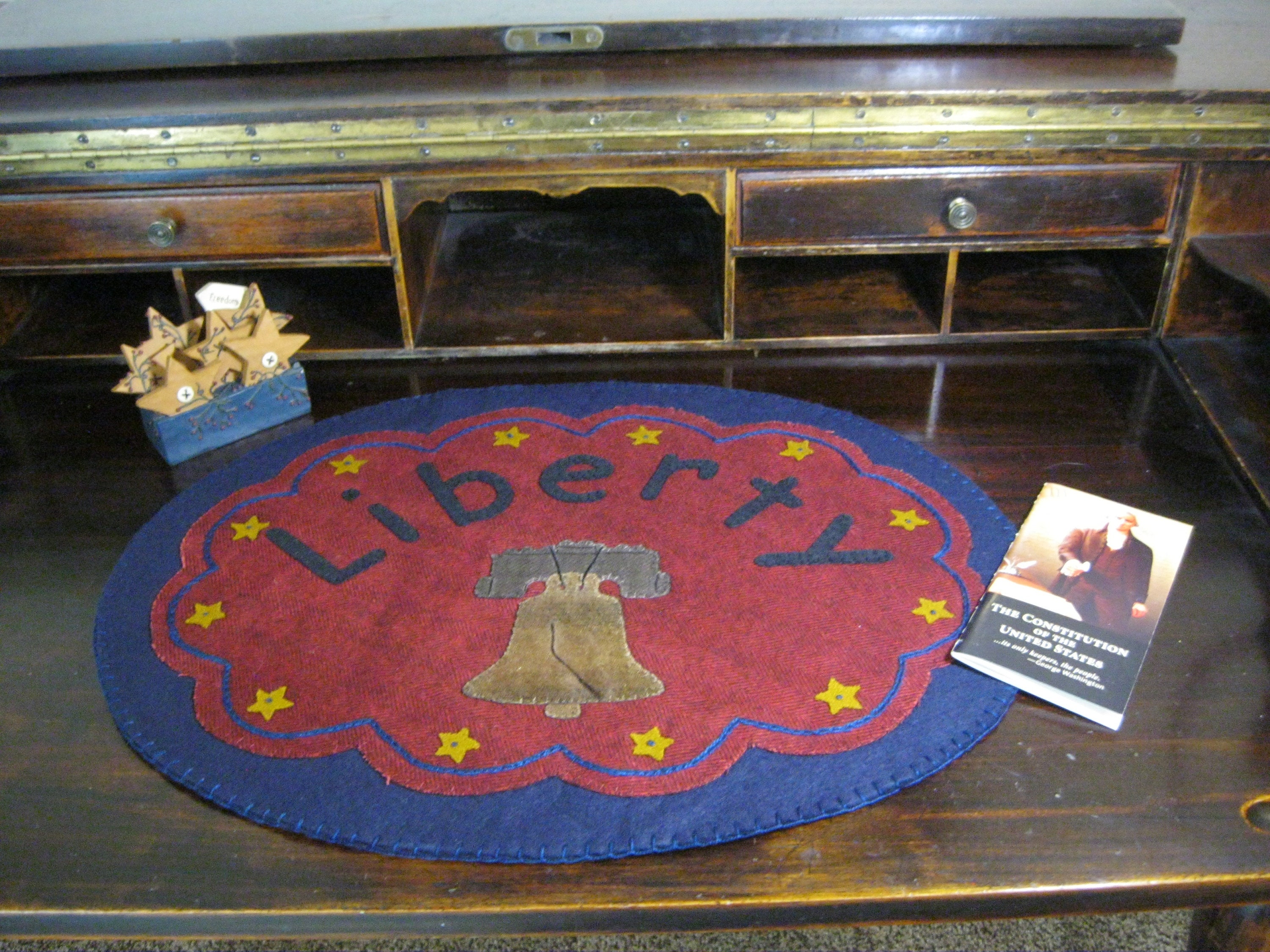 PDF Pattern: Liberty Penny Rug, Instant Download, 4th of July / Summer ...