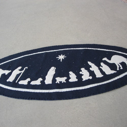 Nativity Christmas Pattern Applique Patterns Nativity - Etsy