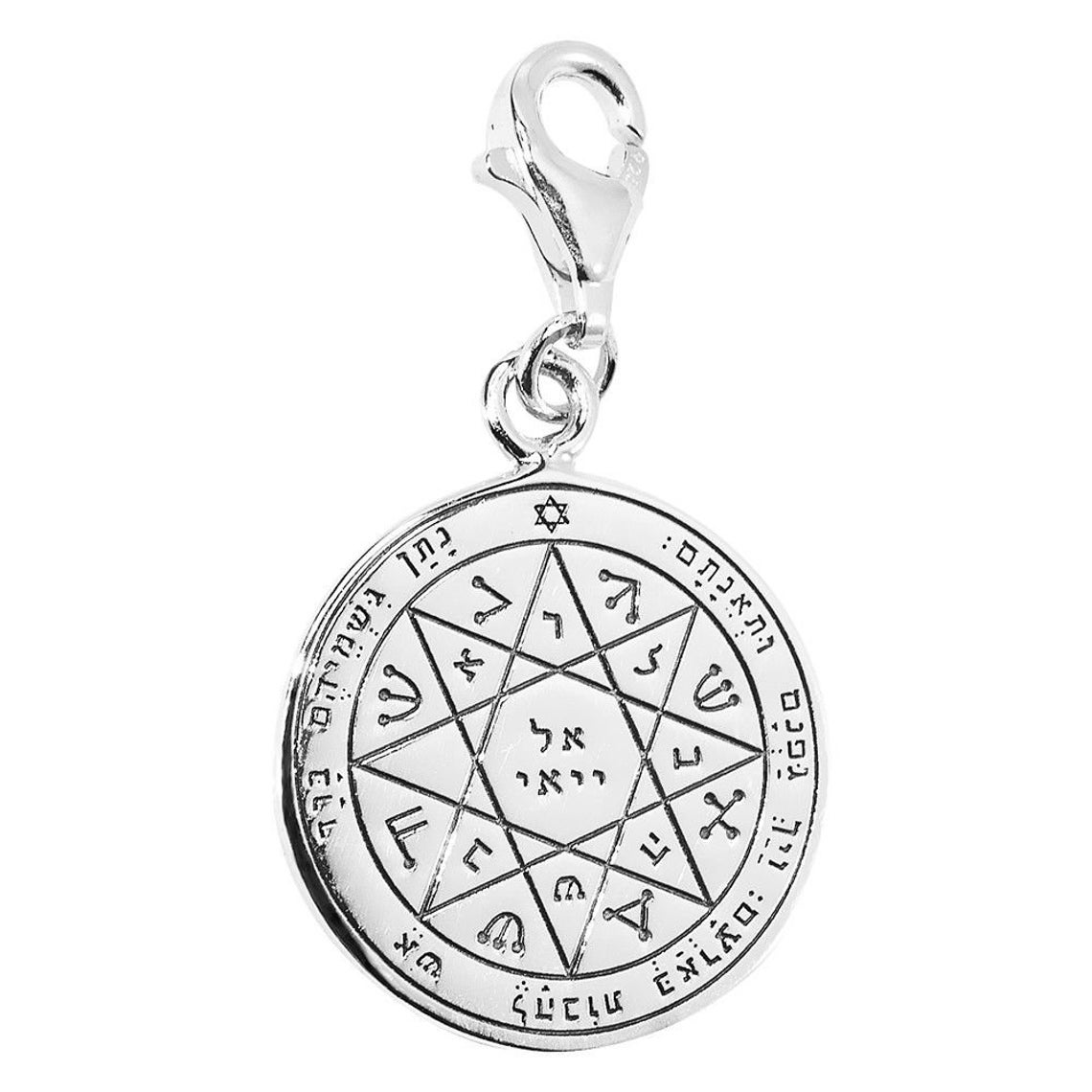 Guarding and Protection Seal Pentacle King Solomon Pendant | Etsy