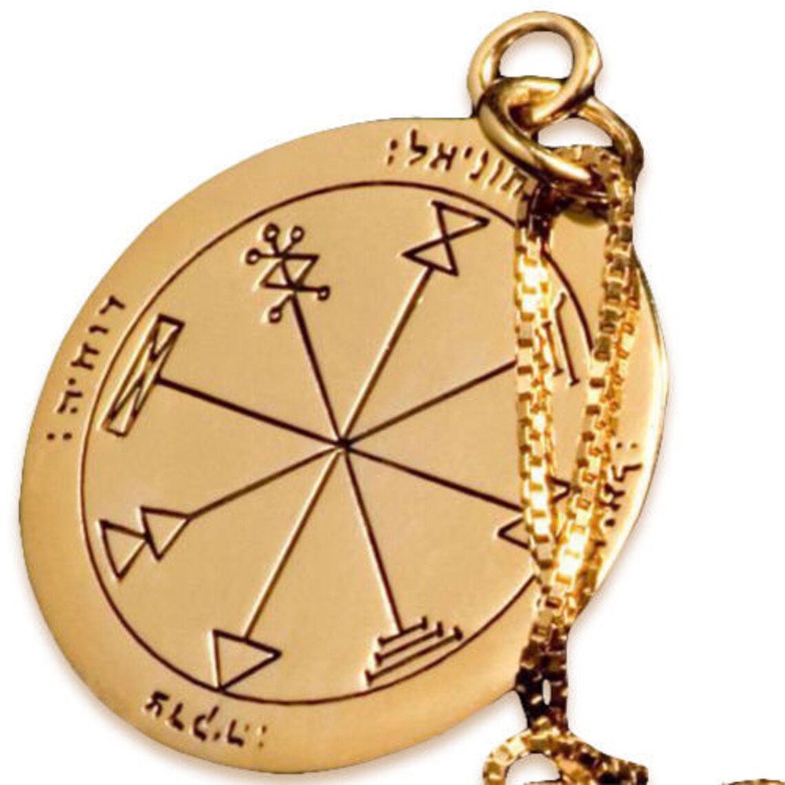Kabbalah Pendant Profusion Seal Pentacle King Solomon Wisdom - Etsy