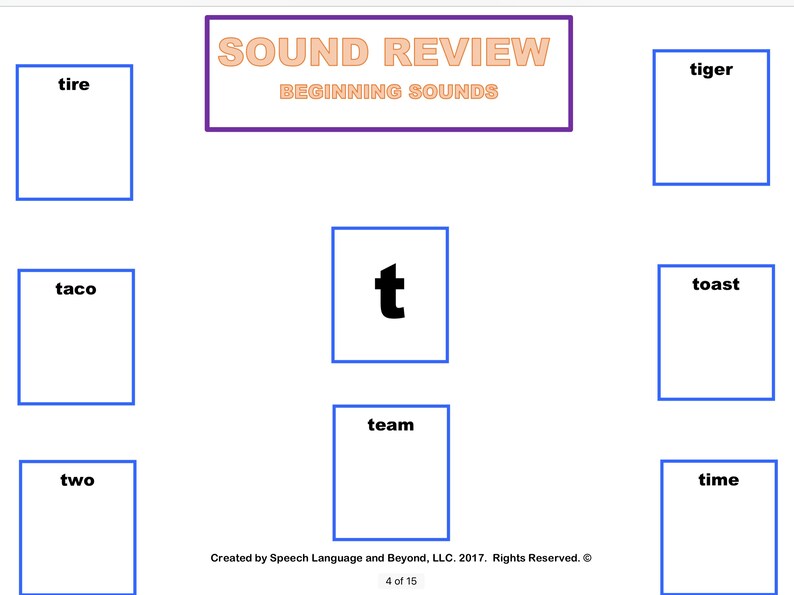 Baby's First Words: T and D Beginning and Ending Sounds Speech Therapy ...