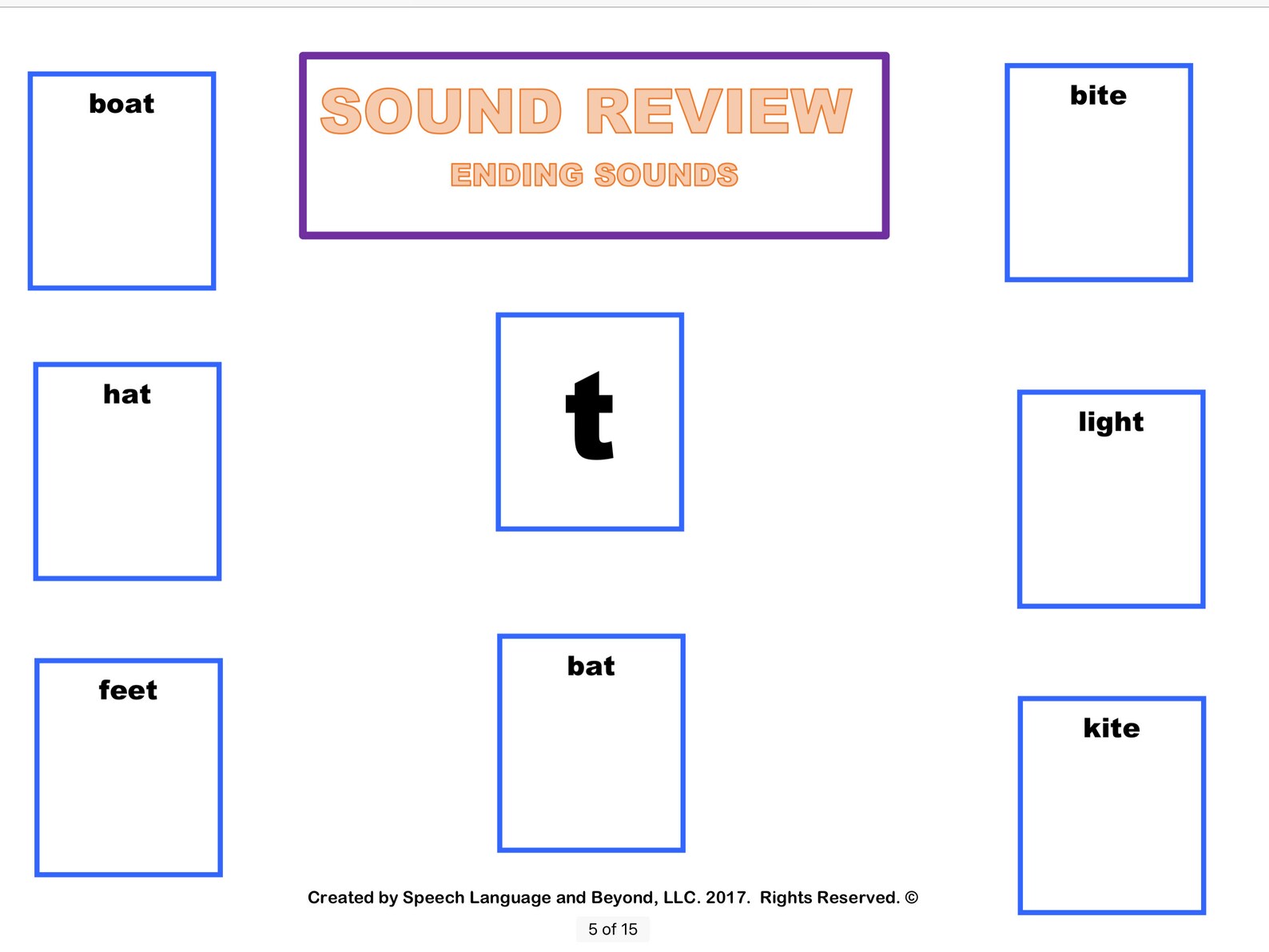 Baby's First Words: T and D Beginning and Ending Sounds Speech Therapy ...