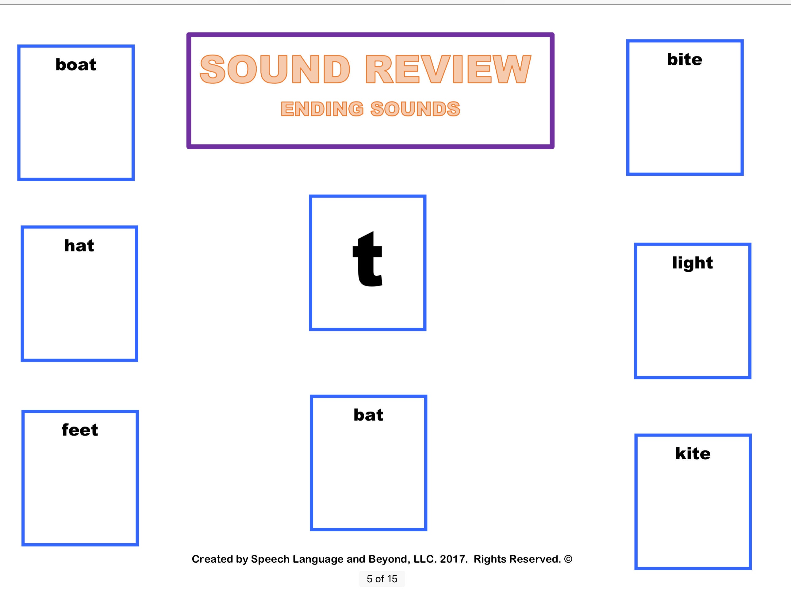 Baby's First Words: T and D Beginning and Ending Sounds Speech Therapy ...