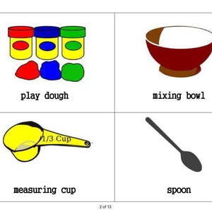 Play-doh Speech Therapy Printable Lesson Plan Activity Book, Expressive ...