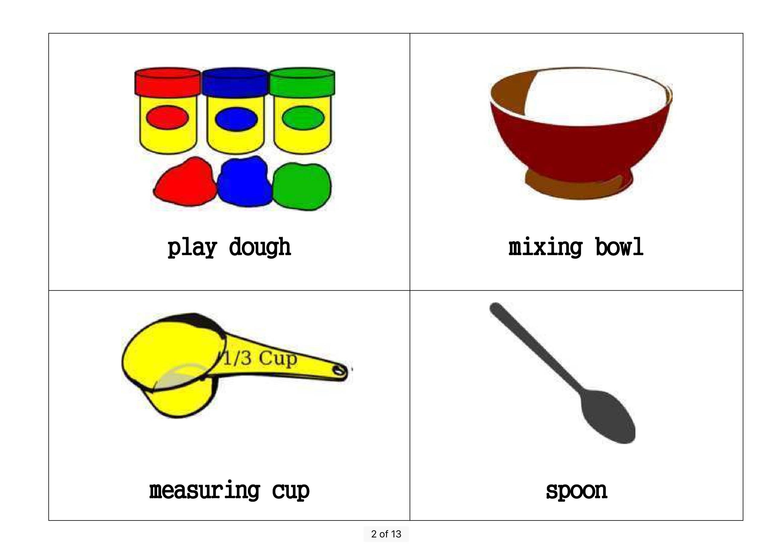 Play-doh Speech Therapy Printable Lesson Plan Activity Book, Expressive ...