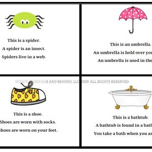 Yes-no Detailed Speech Therapy Flashcards for Toddlers and Preschooler ...