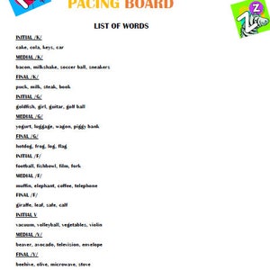 Articulation and Fluency Pacing Board Speech Therapy Printable Activity ...
