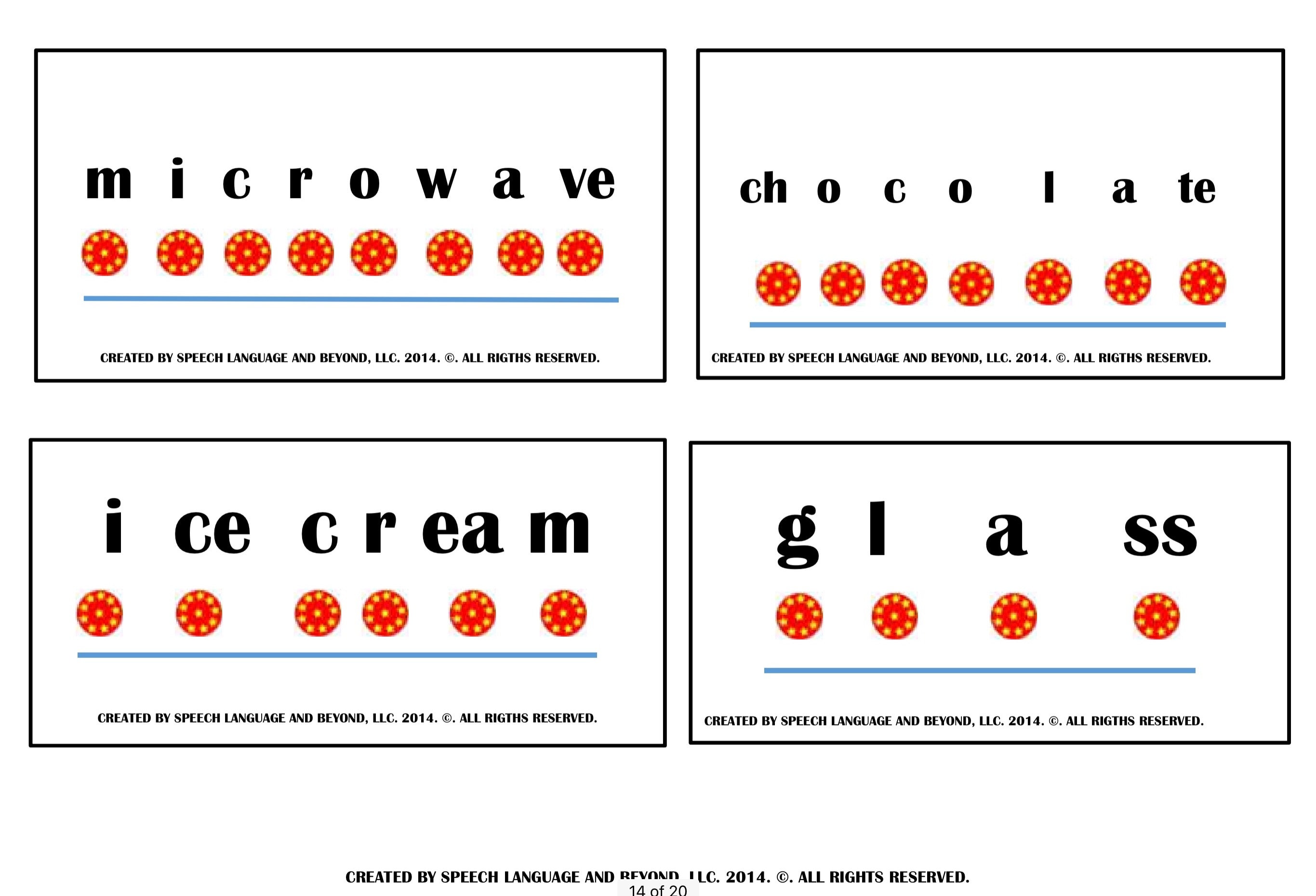 Cookie Jar Full of Language Speech Therapy Printable Activity Book ...