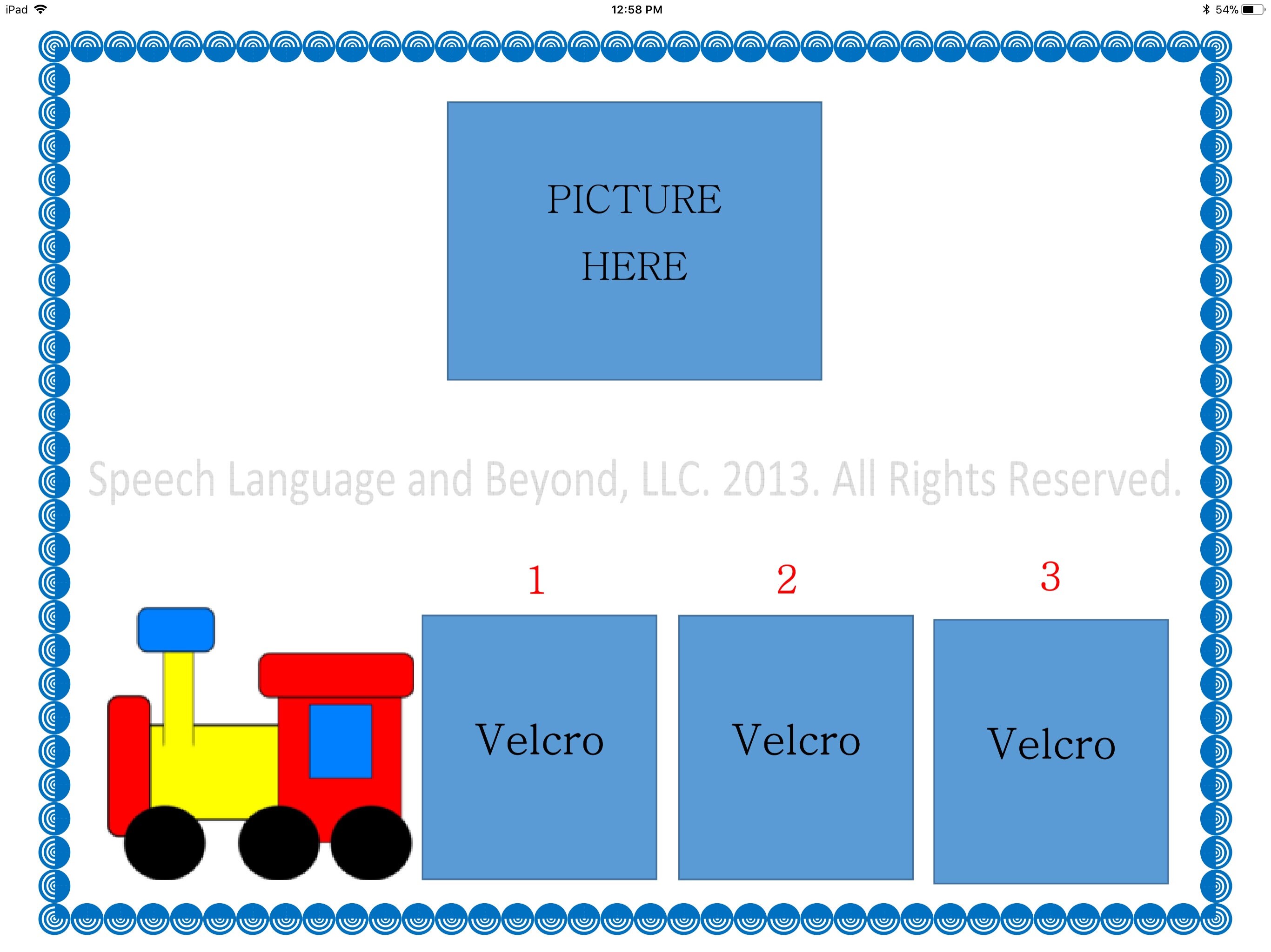 Syllable Train- Speech Therapy Printable Activity for Preschoolers ...